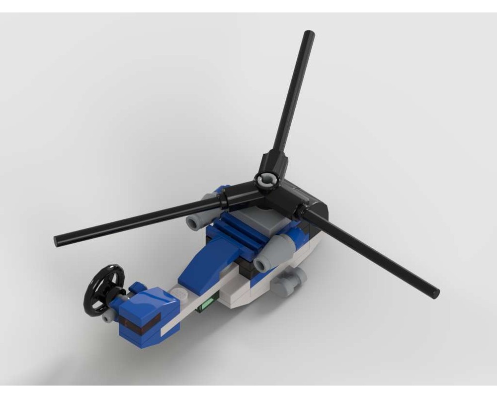 LEGO MOC Mini-helicopter by francisbrick | Rebrickable - Build with LEGO