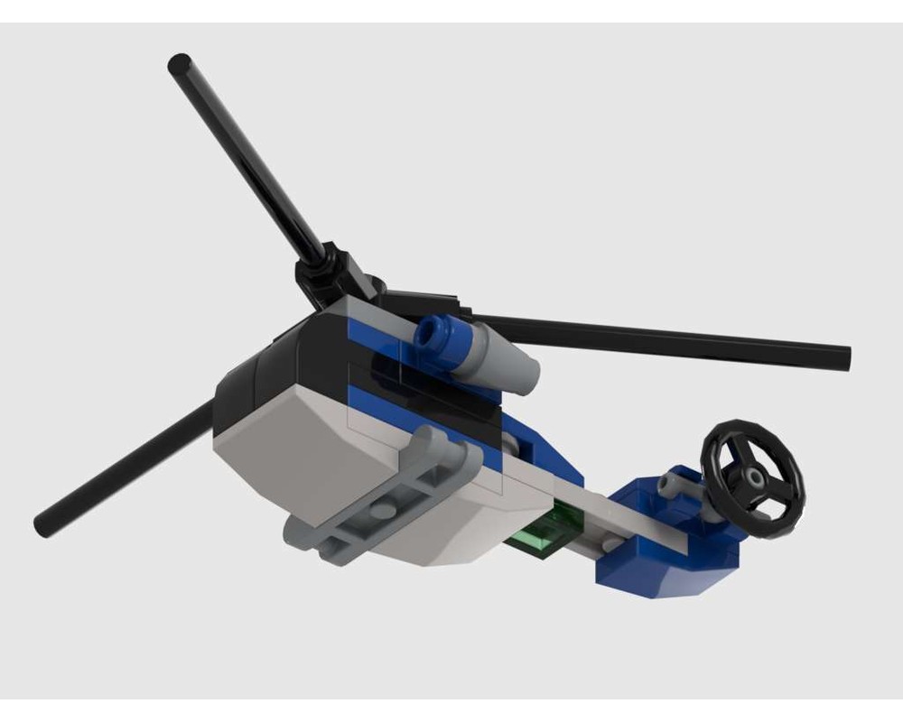 LEGO MOC Mini-helicopter by francisbrick | Rebrickable - Build with LEGO