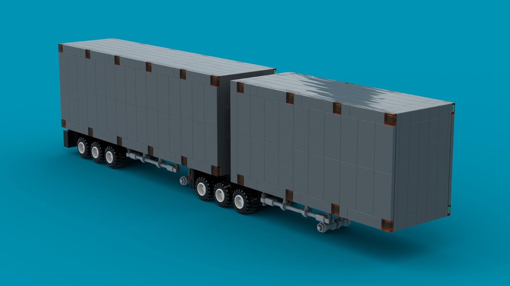 LEGO MOC B double trailer snot built by Absolute_lego_builds ...