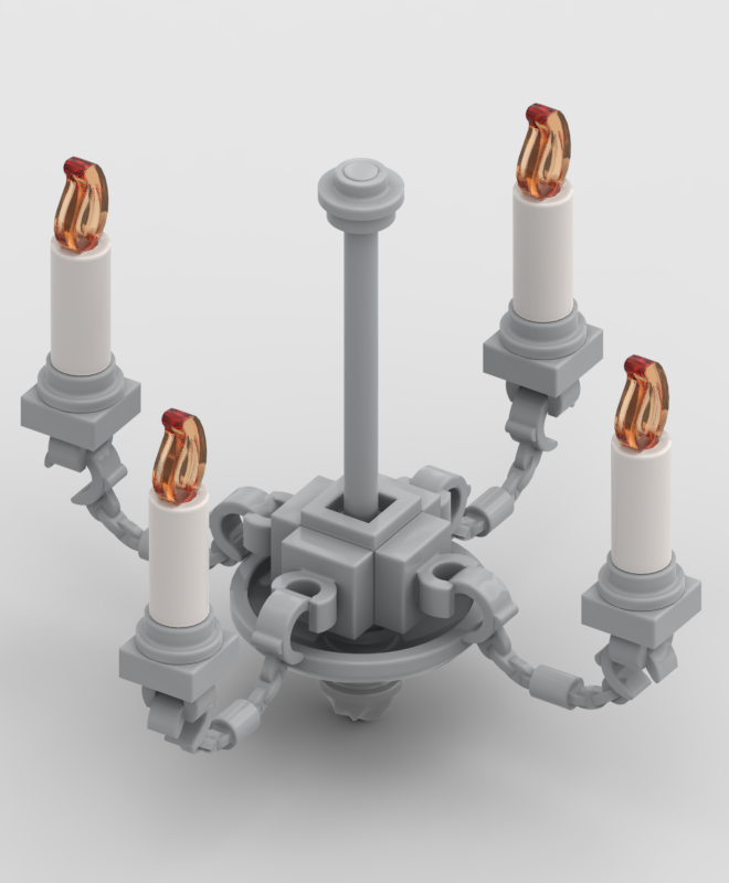 LEGO MOC Candelabra by Thierry | Rebrickable - Build with LEGO