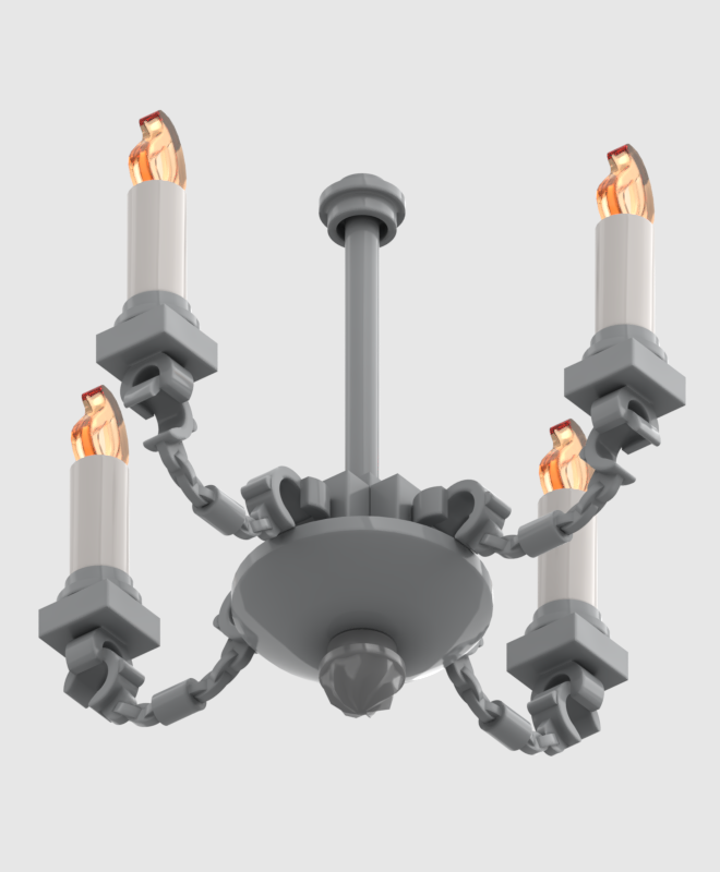 LEGO MOC Candelabra by Thierry | Rebrickable - Build with LEGO