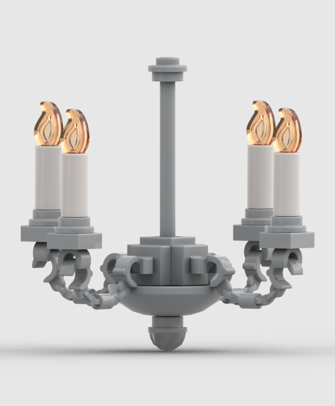 LEGO MOC Candelabra by Thierry | Rebrickable - Build with LEGO