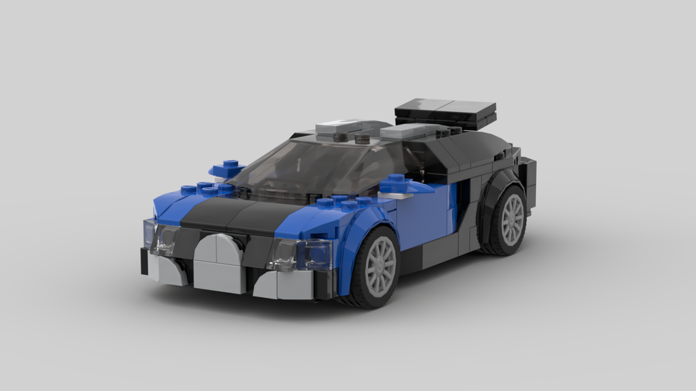 LEGO MOC Bugatti Veyron by Brickster_Quickster | Rebrickable - Build ...
