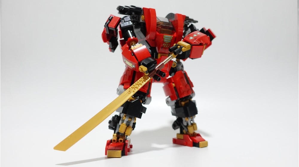Lego Moc Lego 71765 Upgraded Ninja Ultra Combo Mech Part 1 Kais