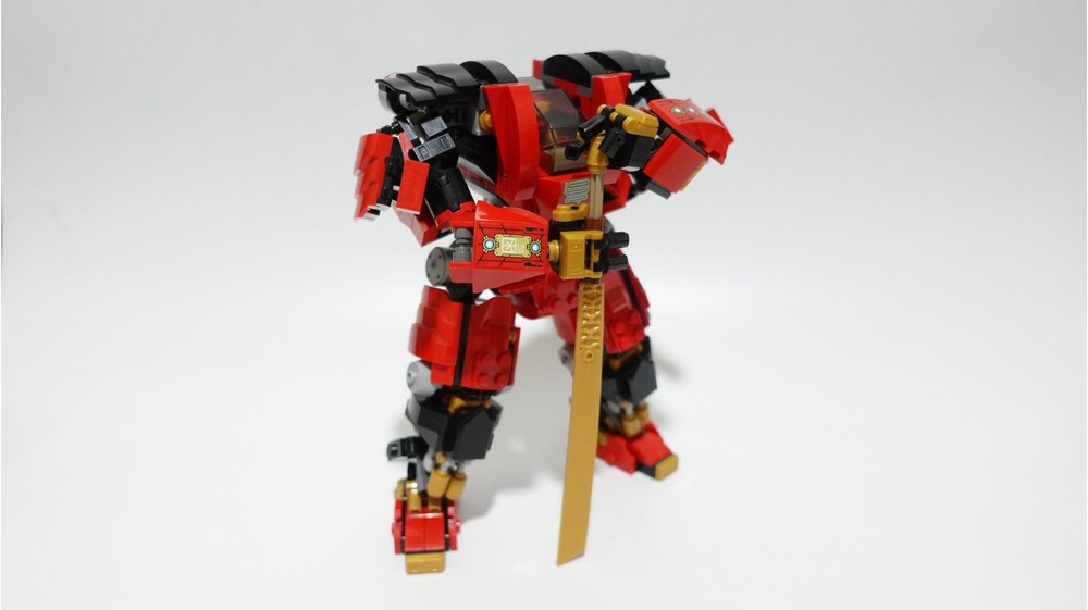 Lego Moc Lego 71765 Upgraded Ninja Ultra Combo Mech Part 1 Kais