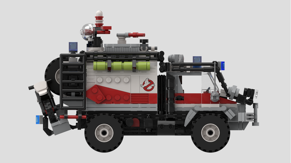 Lego Moc Ghostbusters Unimog By Fritesaufour Rebrickable Build With
