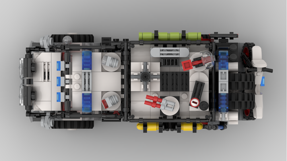Lego Moc Ghostbusters Unimog By Fritesaufour Rebrickable Build With