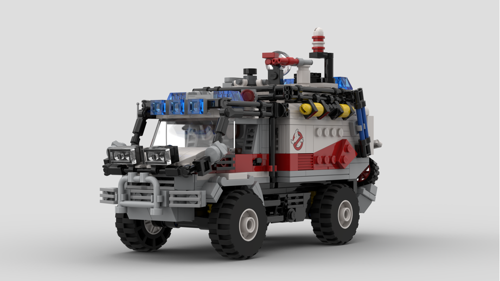 Lego Moc Ghostbusters Unimog By Fritesaufour Rebrickable Build With