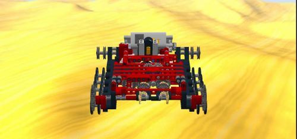 LEGO MOC Tracked Vehicle with Subtractor by makrialos | Rebrickable ...