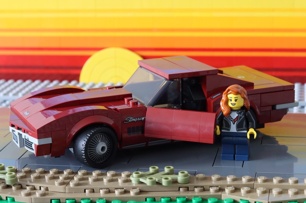 LEGO MOC Mod of "1969 Corvette" from set 76903 by williweb ...