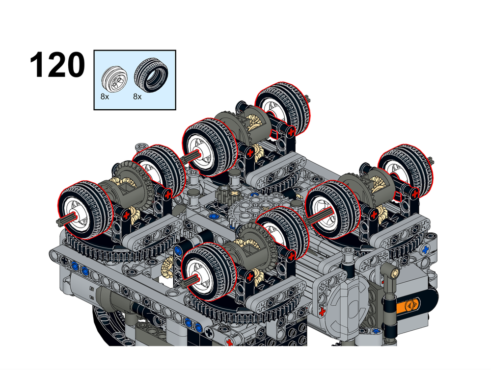 LEGO MOC Factory Robot Base by jac324324 | Rebrickable - Build with LEGO