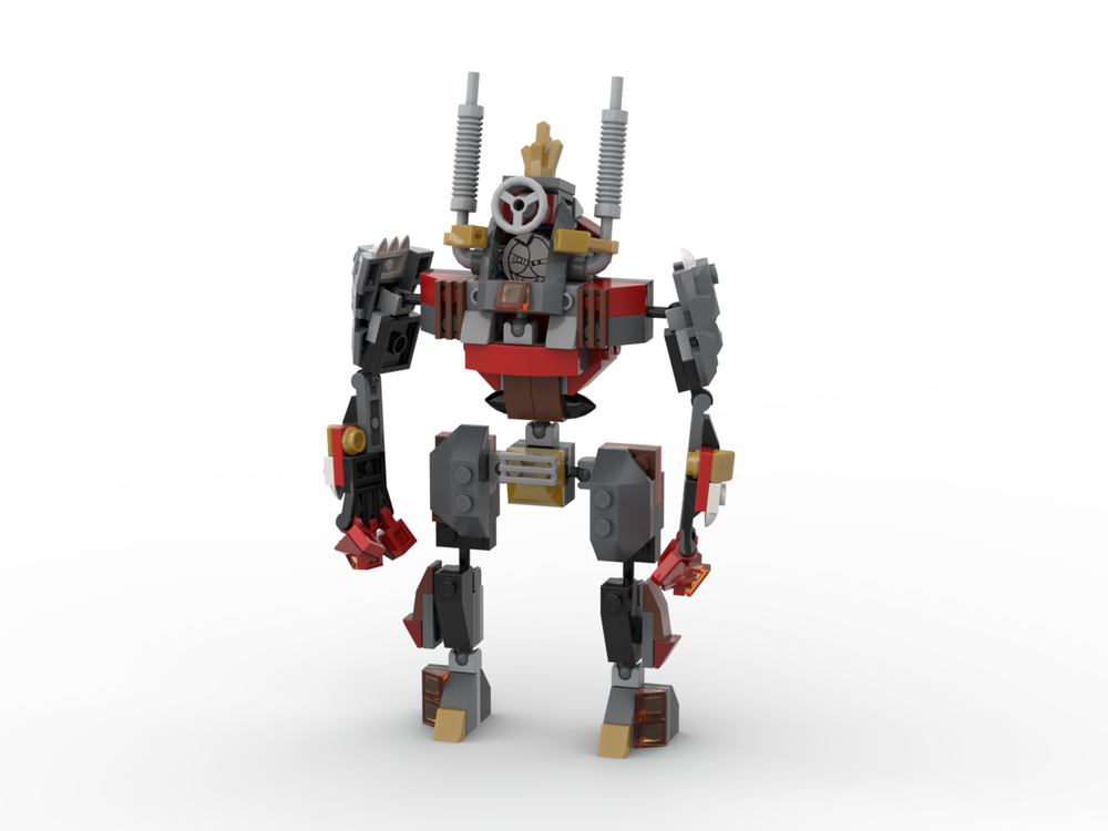 LEGO MOC Nixel Magma Engine Mech by Vantablank27 | Rebrickable - Build ...