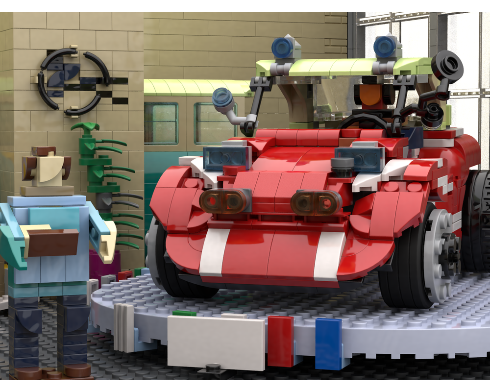 LEGO MOC PUMA, Dune Buggy, on turnable stage by cvi | Rebrickable ...
