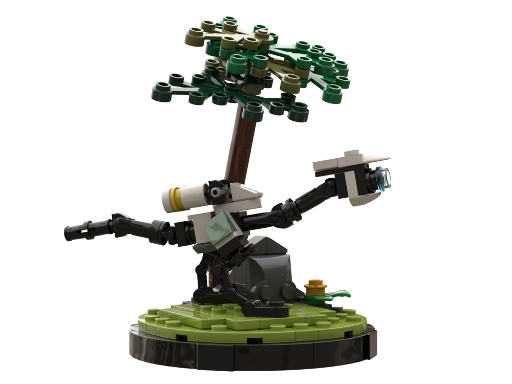 LEGO MOC Horizon Watcher with Stand by Kaelfros | Rebrickable - Build ...
