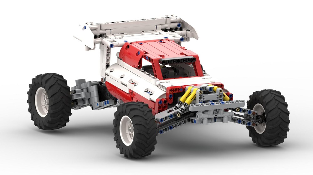 LEGO MOC Wide truggy mk.1 by Lixander A. | Rebrickable - Build with LEGO