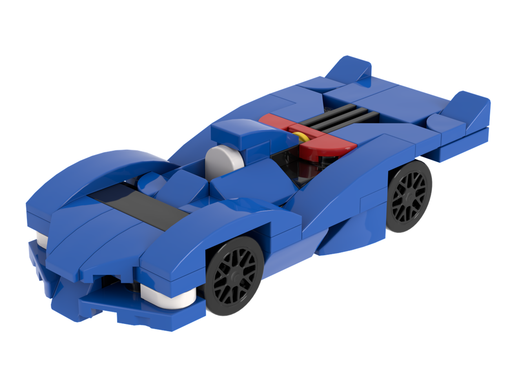 LEGO MOC Le Mans Racing Car by SomeDude | Rebrickable - Build with LEGO
