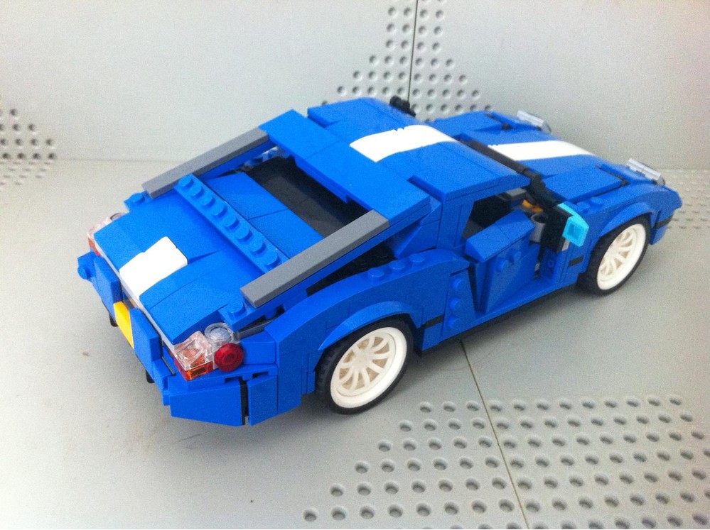 LEGO MOC 31070 Porsche Cayman by Turbo8702 | Rebrickable - Build with LEGO