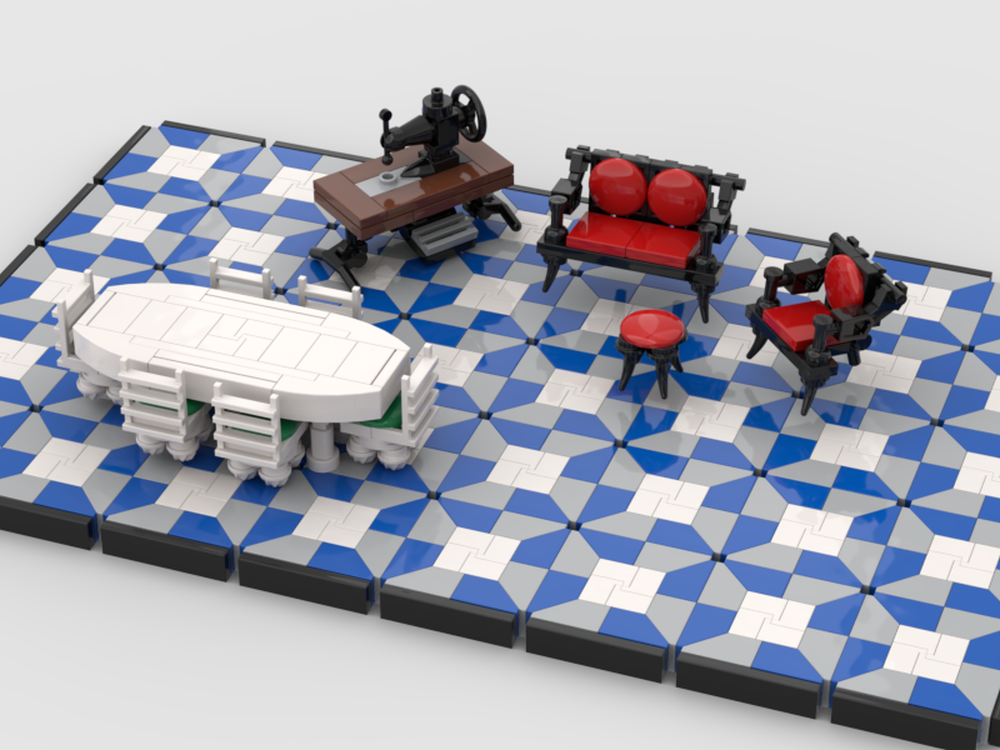 LEGO MOC Antique Furniture Pack by Bevinsbricks | Rebrickable - Build ...