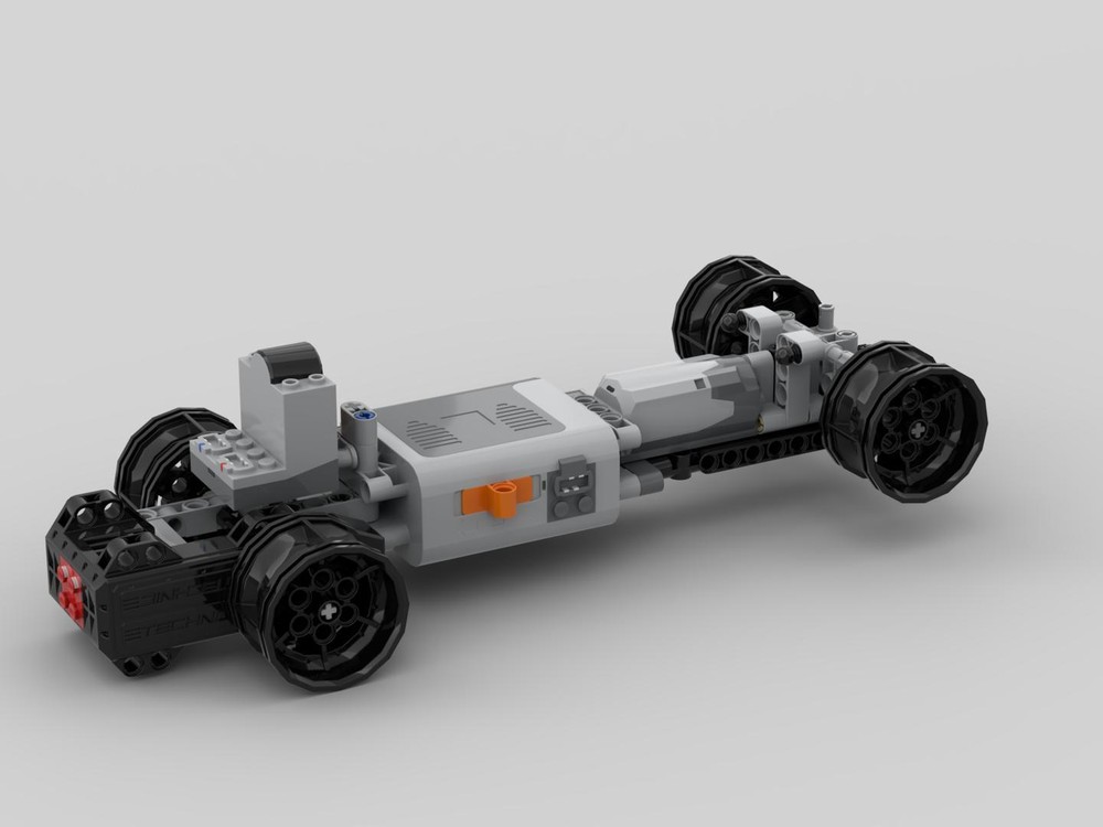 LEGO MOC PF drift chassis by RubensLegoCreations | Rebrickable - Build ...
