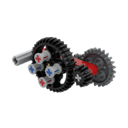 LEGO MOC Wind-up Motor 3 by 2in1 | Rebrickable - Build with LEGO
