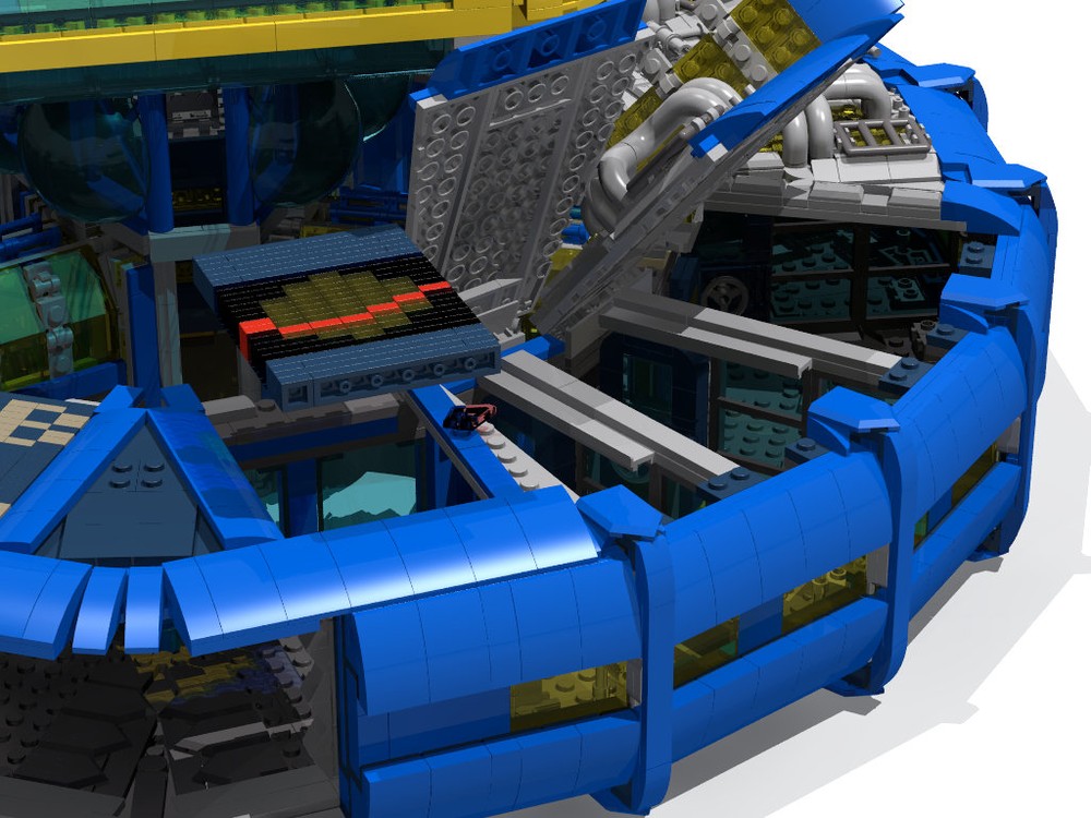 LEGO MOC SpaceBase by Che_Pepe | Rebrickable - Build with LEGO