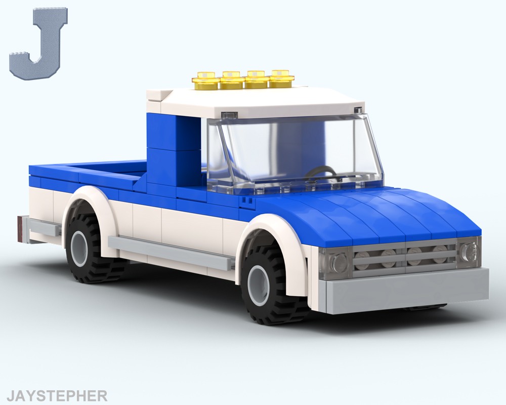 LEGO MOC Basic Pickup Truck by jaystepher | Rebrickable - Build with LEGO