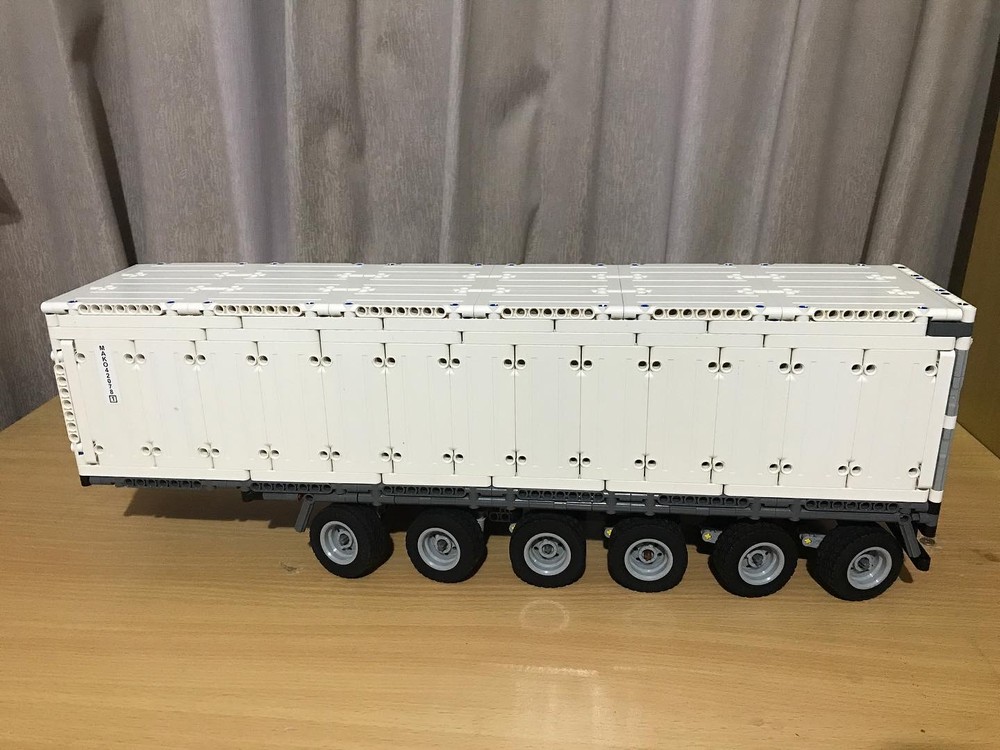 LEGO MOC 6 Axle Semi Trailer by Smudge | Rebrickable - Build with LEGO
