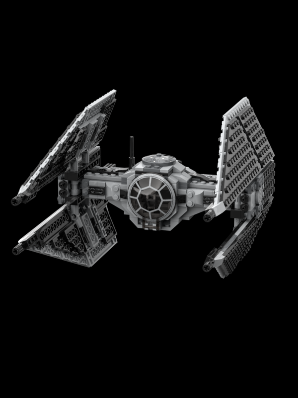 LEGO MOC-128077 Tie Interceptor by rvn0516 | Rebrickable - Build with LEGO