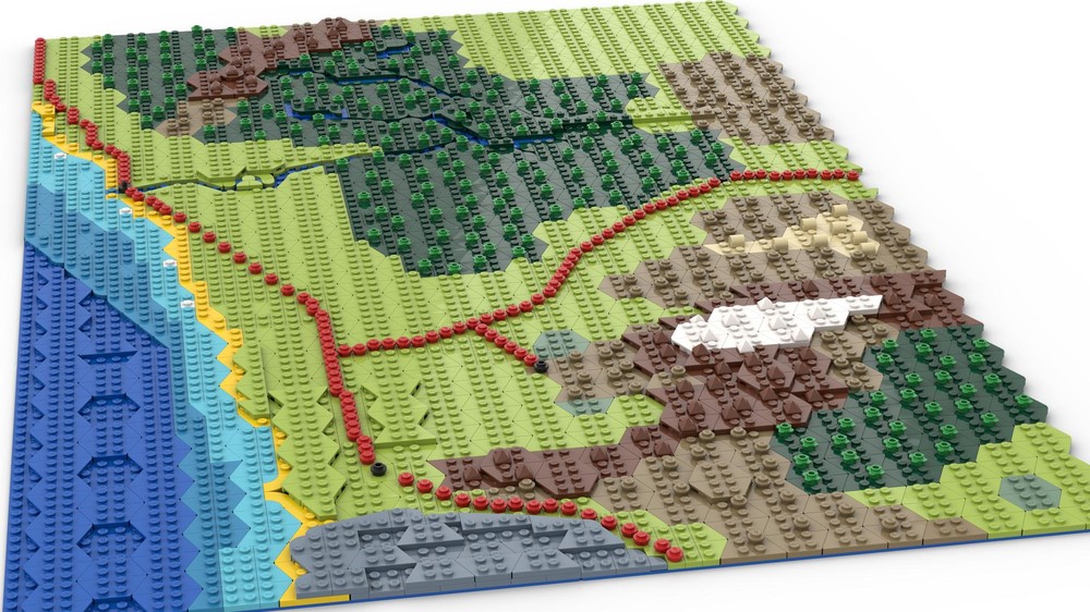 LEGO MOC The Sword Coast by Dujk | Rebrickable - Build with LEGO