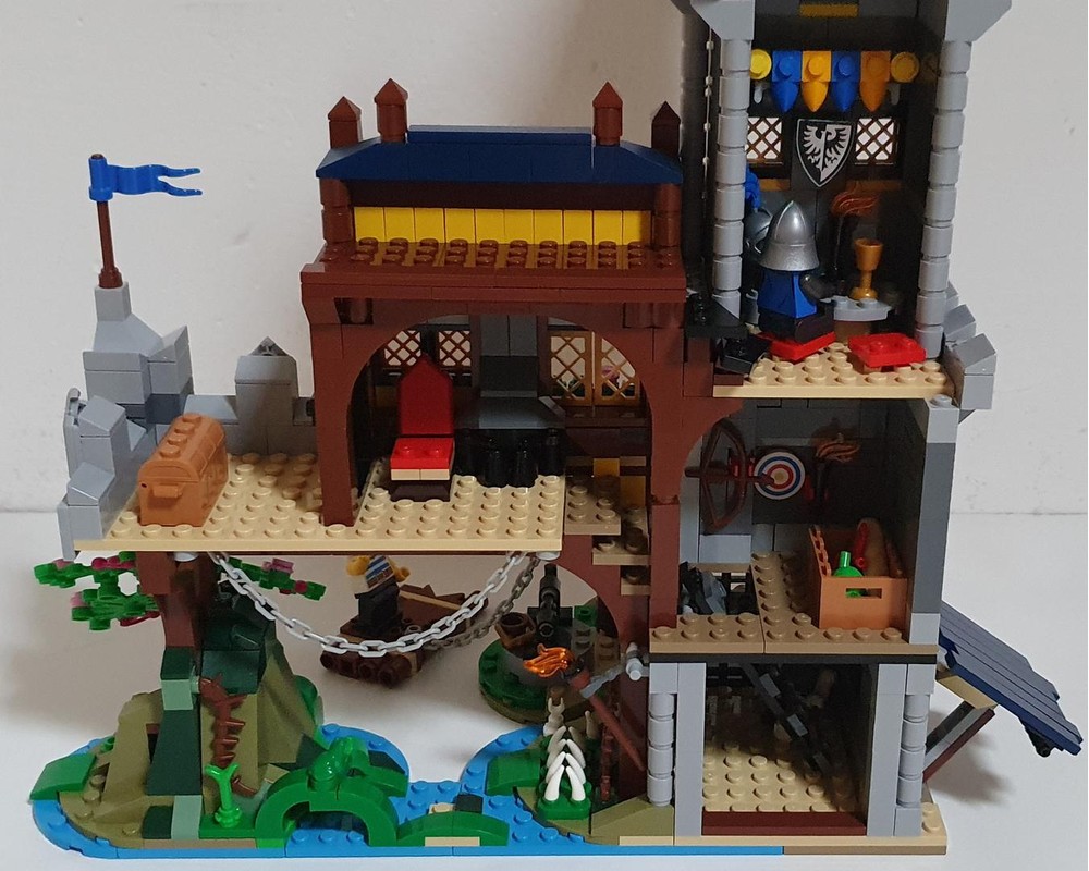 Lego Moc River Outpost By Gr33tje13 Rebrickable Build With Lego