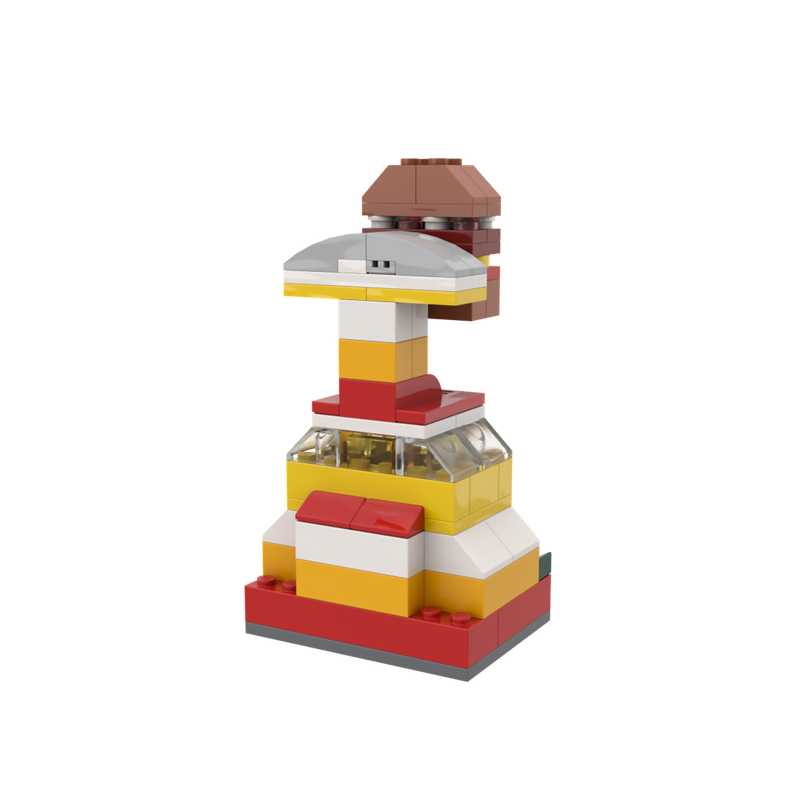 LEGO MOC 10696: Burger Restaurant by BrickAlchemist | Rebrickable ...