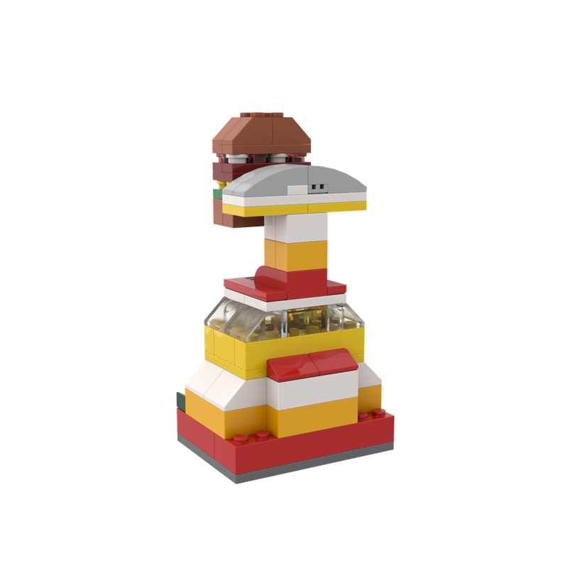 LEGO MOC-128106 10696: Burger Restaurant by BrickAlchemist ...
