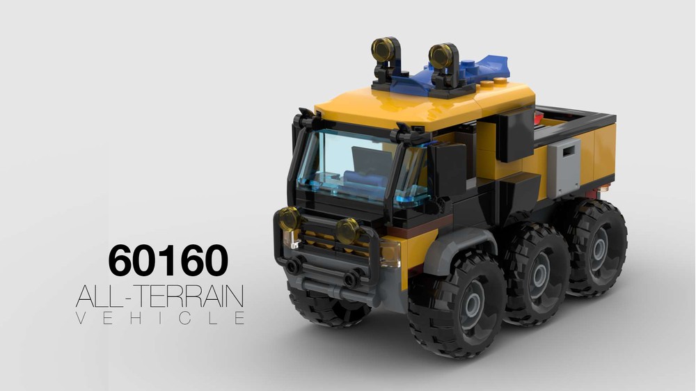 LEGO MOC 60160 All-Terrain Vehicle by markthis | Rebrickable - Build ...