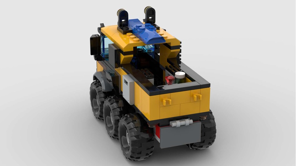 Lego Moc 60160 All Terrain Vehicle By Markthis Rebrickable Build