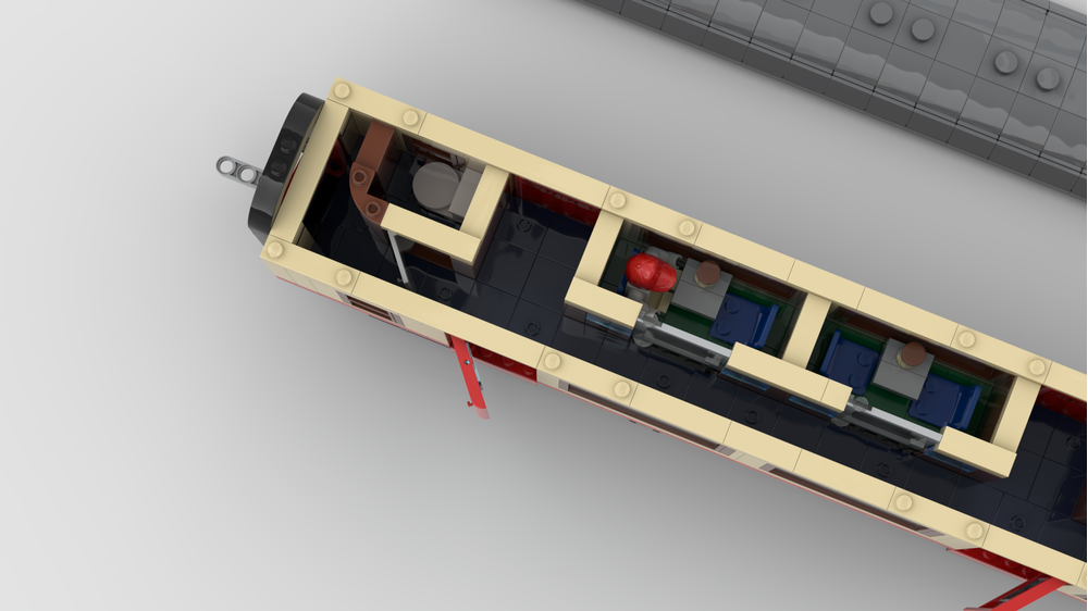 LEGO MOC British Rail Side Corridor Carriage - "Blood and Custard" by ...