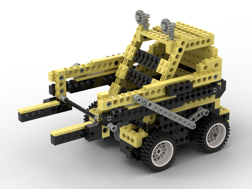 LEGO MOC Skid steer with telescoping boom by christov | Rebrickable ...