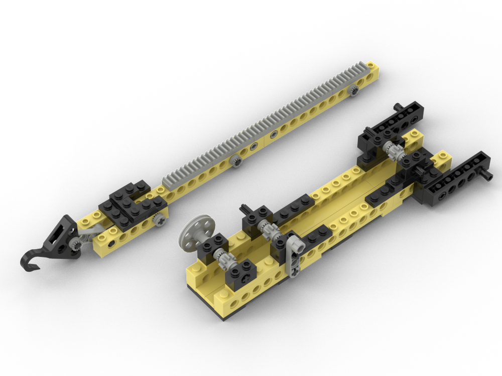 LEGO MOC-128119 Skid steer with telescoping boom by christov ...