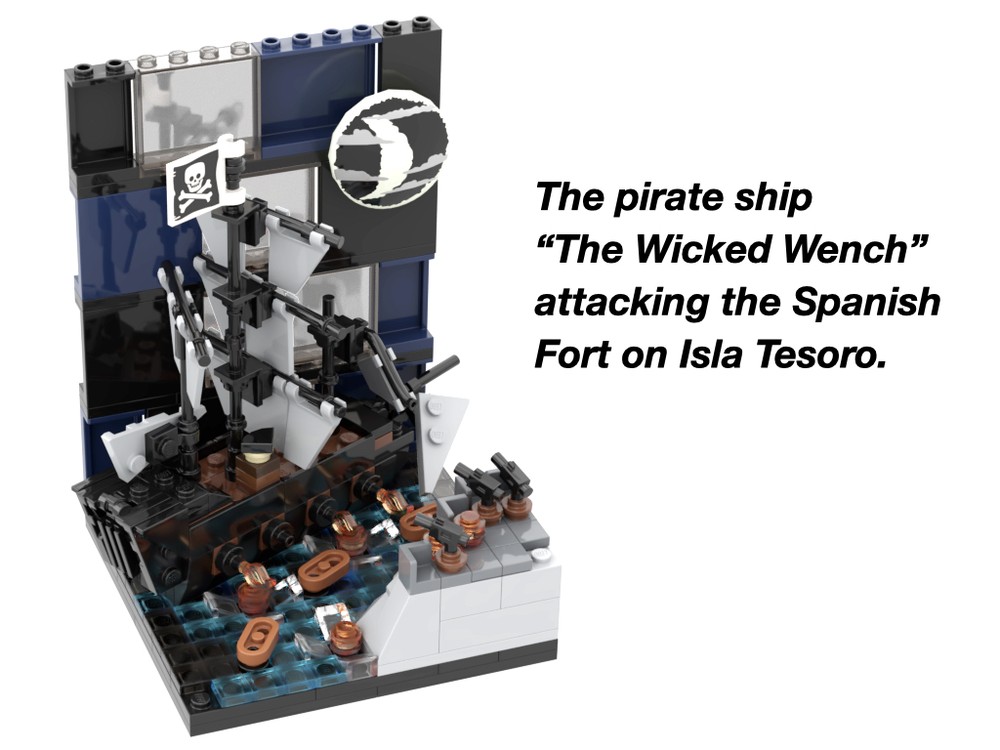 LEGO MOC Disneyland Pirates of the Caribbean by sabi_wabi | Rebrickable ...