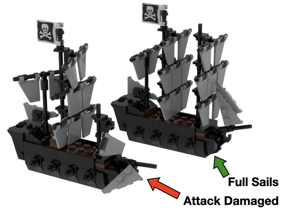 LEGO MOC Disneyland Pirates of the Caribbean by sabi_wabi | Rebrickable ...