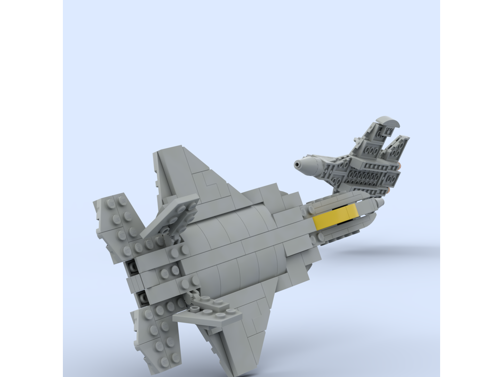 LEGO MOC Mini/Midi Lockheed Martin F-22 Raptor by Adventurehill1 ...