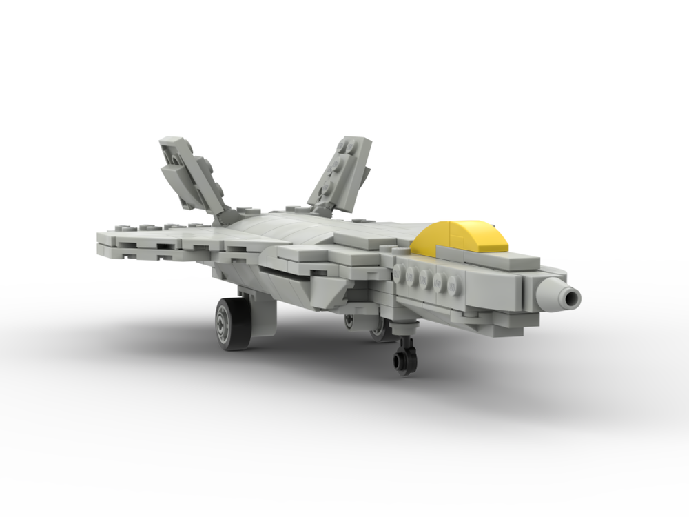LEGO MOC Mini/Midi Lockheed Martin F-22 Raptor by Adventurehill1 ...