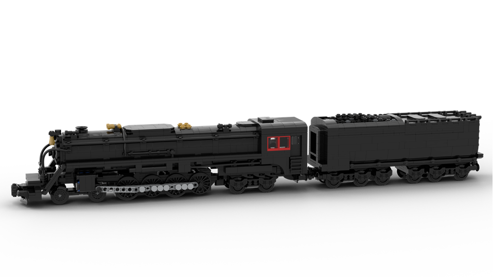LEGO MOC Locomotive - RC - Milwaukee Road S3 Northern 4-8-4 - MOC by ...