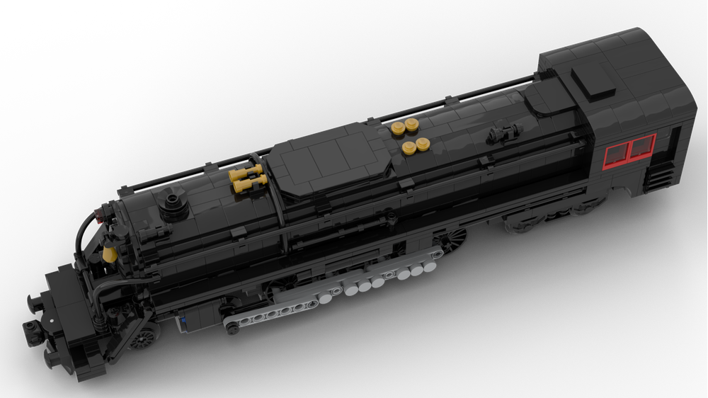 LEGO MOC Locomotive - RC - Milwaukee Road S3 Northern 4-8-4 - MOC by Mimi68 | Rebrickable ...