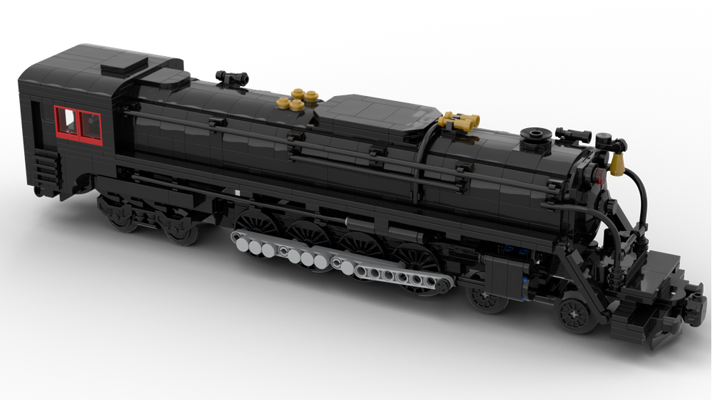 LEGO MOC Locomotive - RC - Milwaukee Road S3 Northern 4-8-4 - MOC by ...