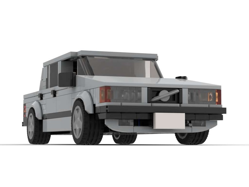 Lego Moc Volvo 740 Sedan By Ibrickeditup Rebrickable Build With Lego