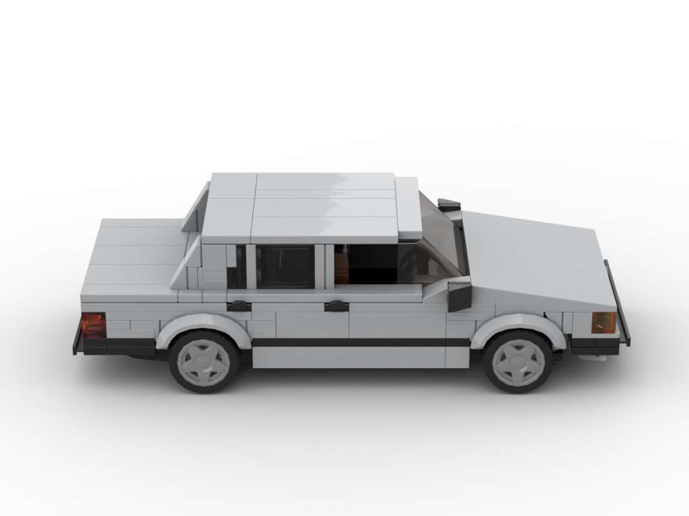 Lego Moc Volvo 740 Sedan By Ibrickeditup Rebrickable Build With Lego
