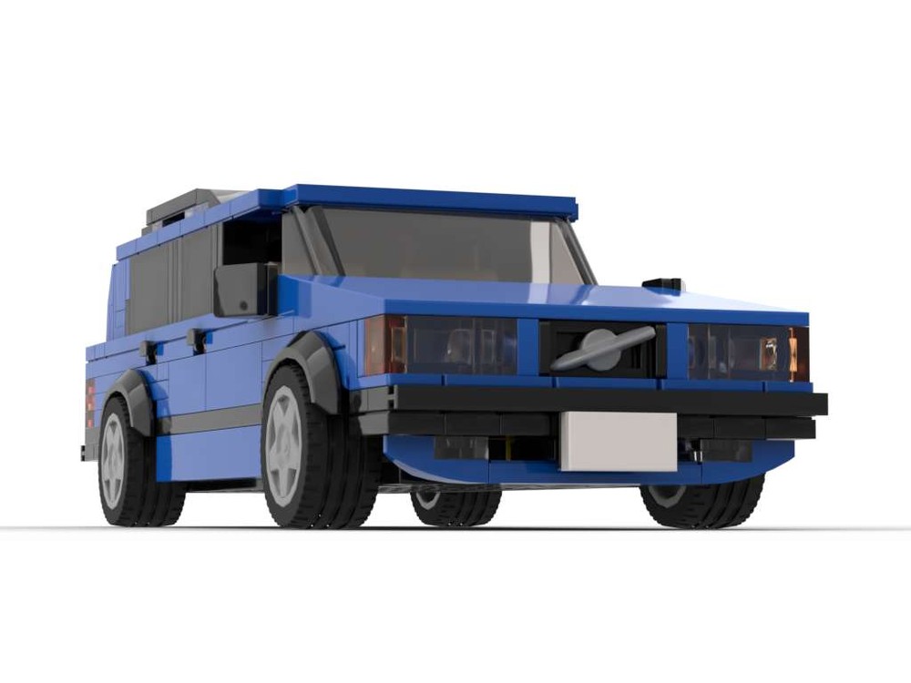 Lego Moc Volvo 740 Wagon By Ibrickeditup Rebrickable Build With Lego