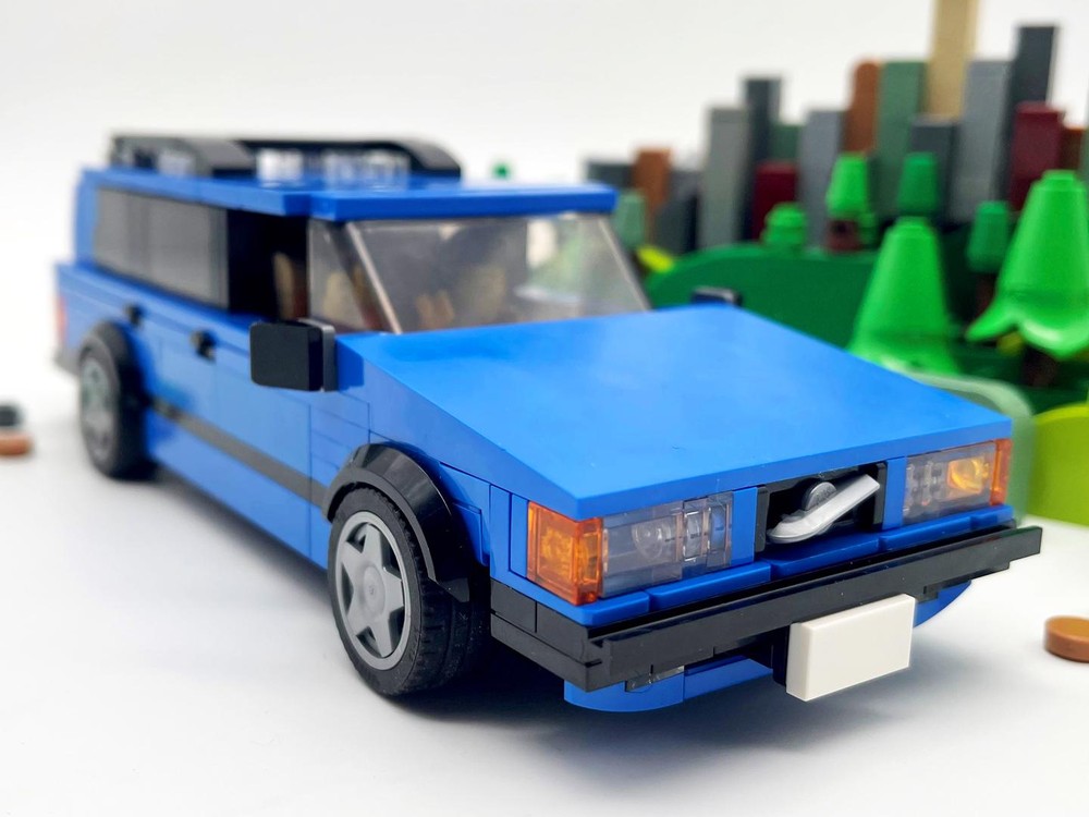 Lego Moc Volvo 740 Wagon By Ibrickeditup Rebrickable Build With Lego