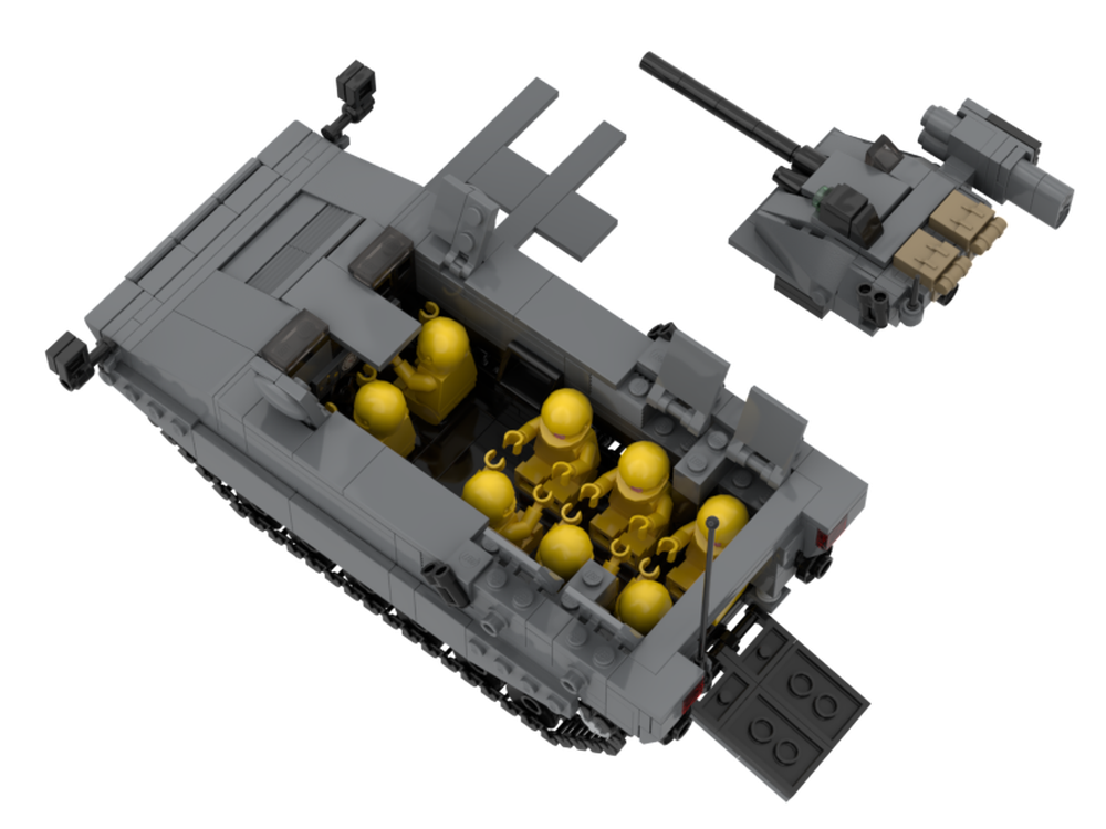 Lego Moc Type 98 Ifv By Somerslego Rebrickable Build With Lego