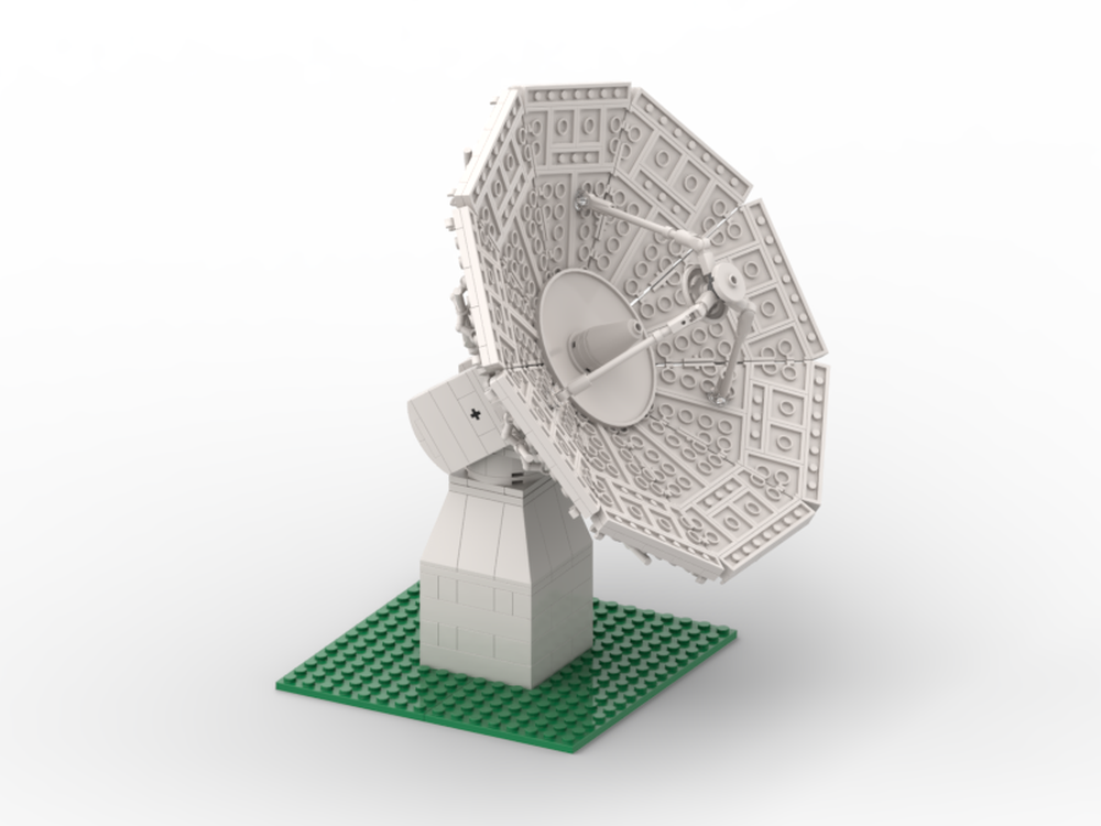 LEGO MOC Satellite ground station / Radio Telescope by BrickSat ...